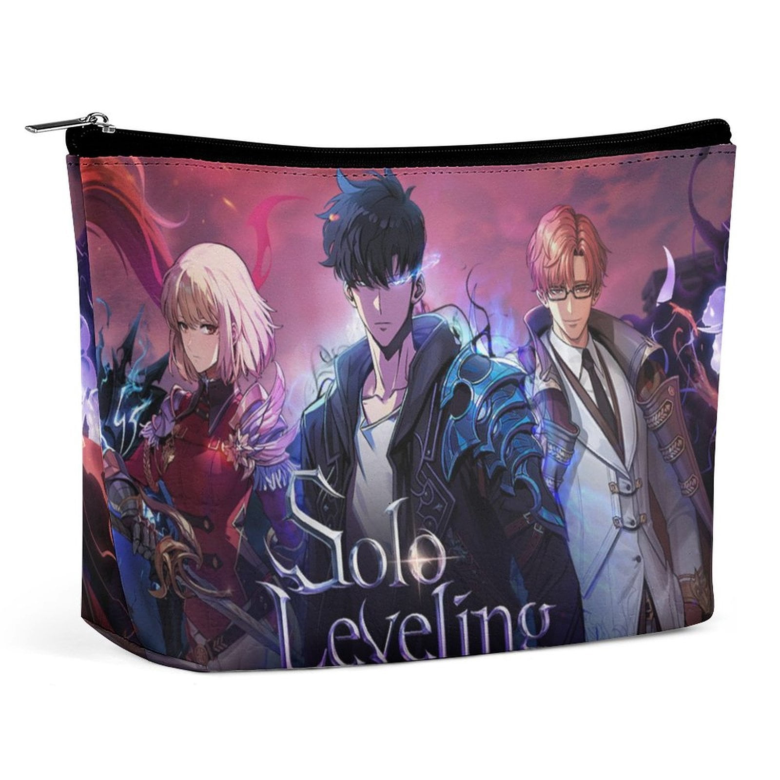 Anime Solo Leveling Portable Cosmetic Bag Organizer Large Capacity ...