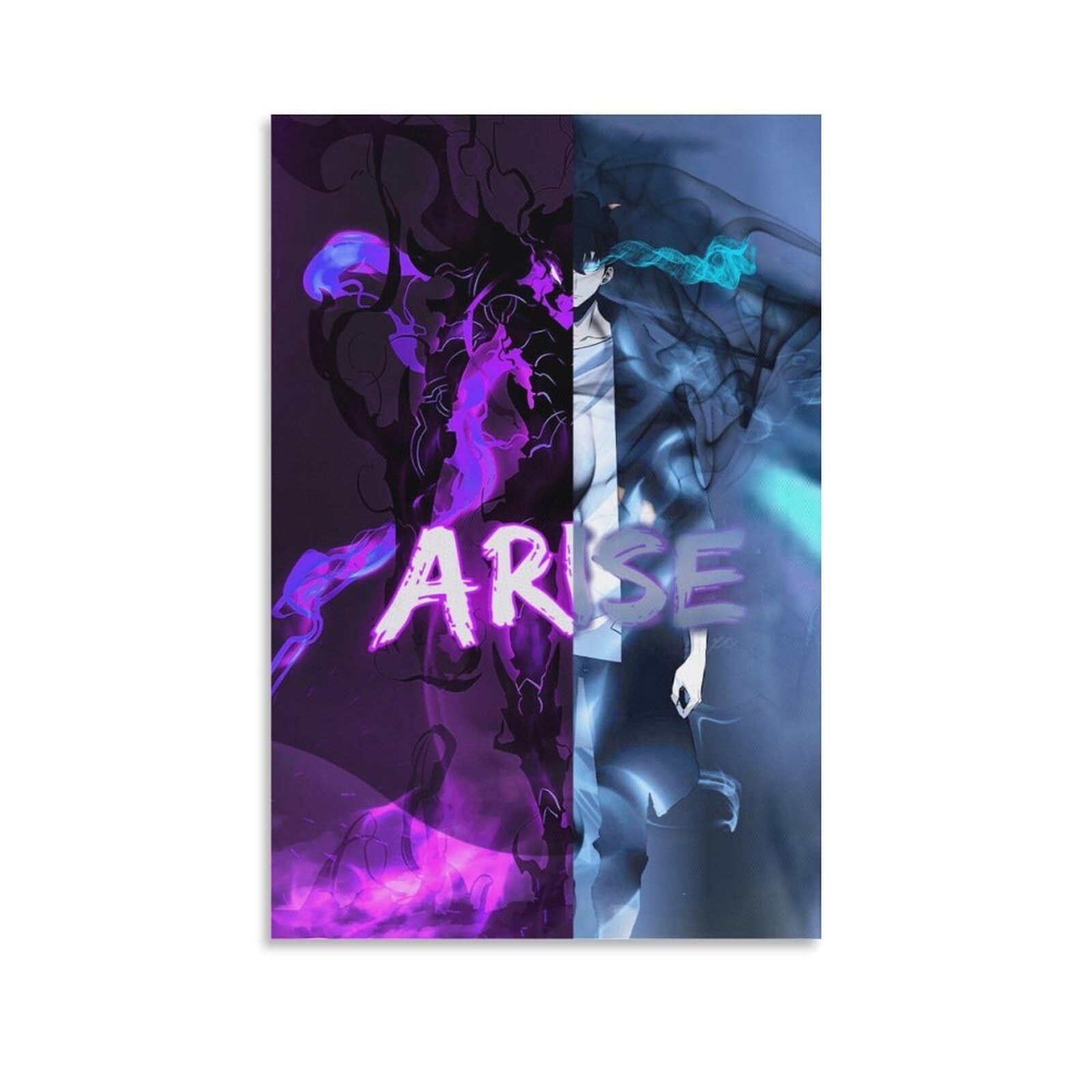 Anime Solo Leveling Poster 15 Wall Art Picture Painting Poster Canvas ...