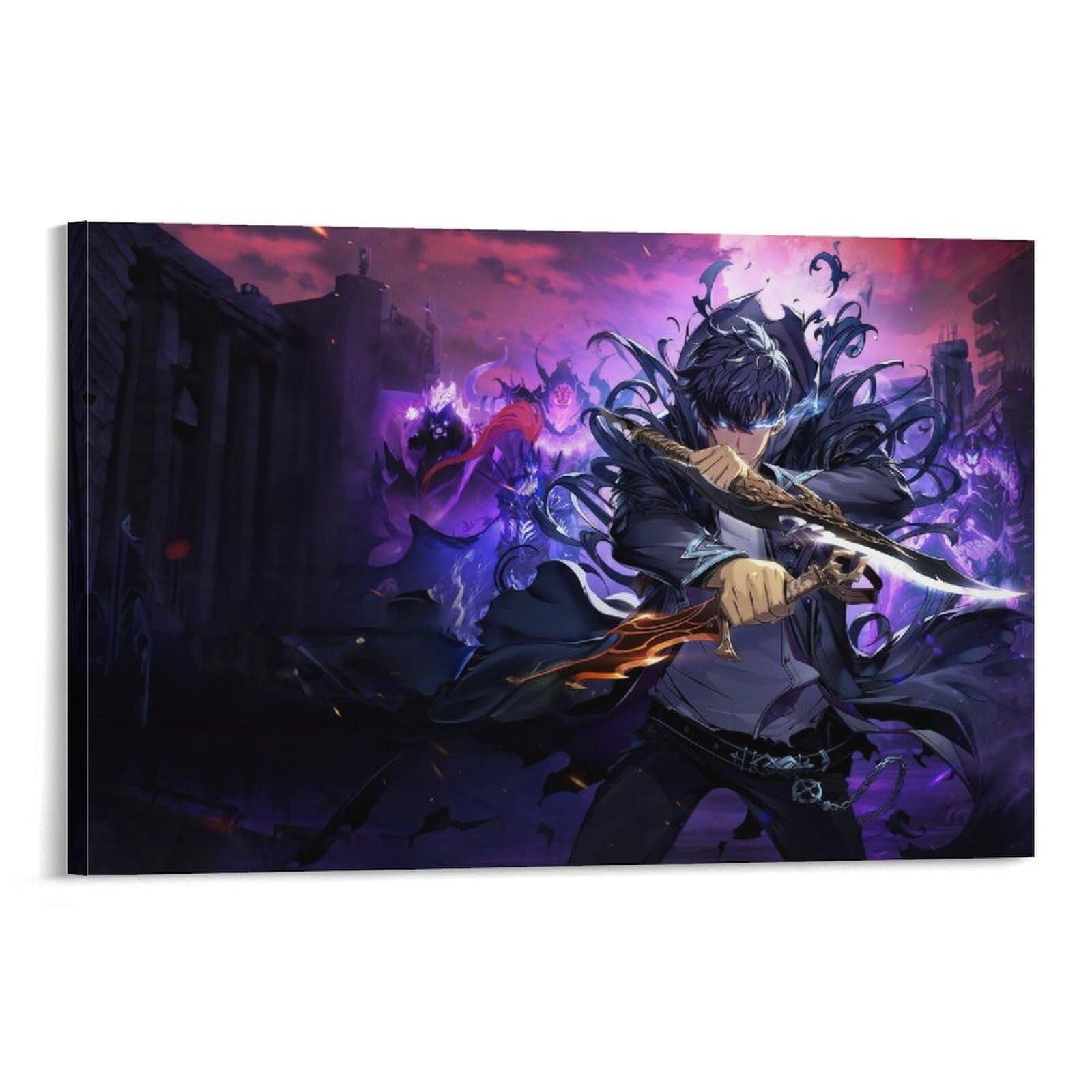 Anime Solo Leveling Poster 42 Poster Cool Artworks Painting Wall Art ...