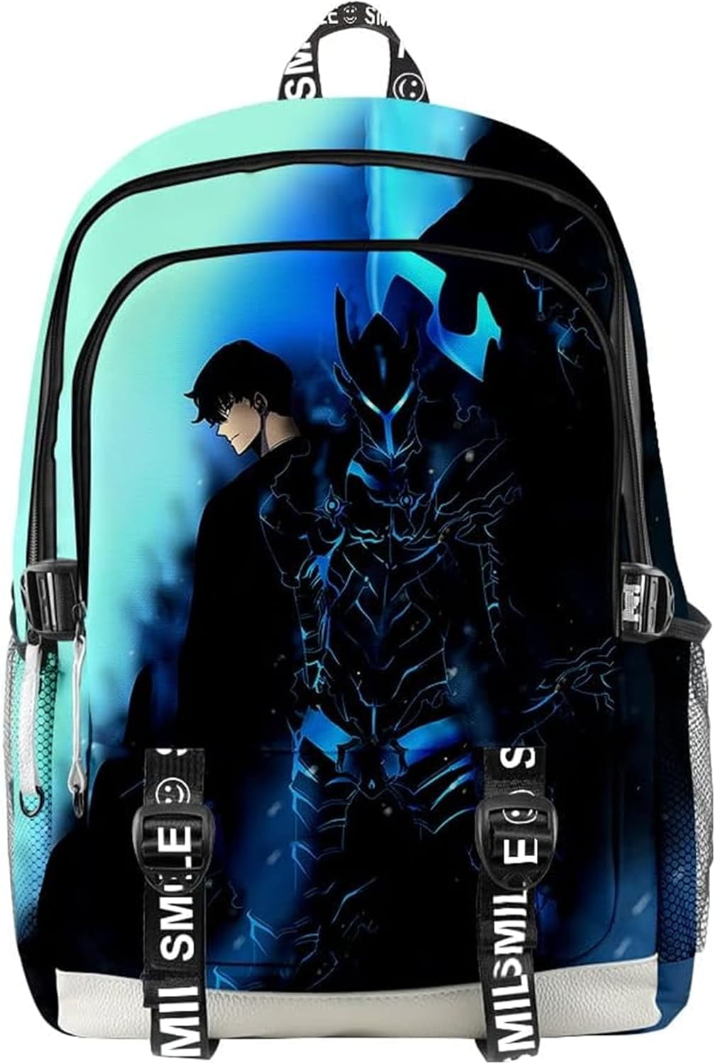Anime Solo Leveling School Bag Backpack Teen Solo Game Leveling Daypack ...