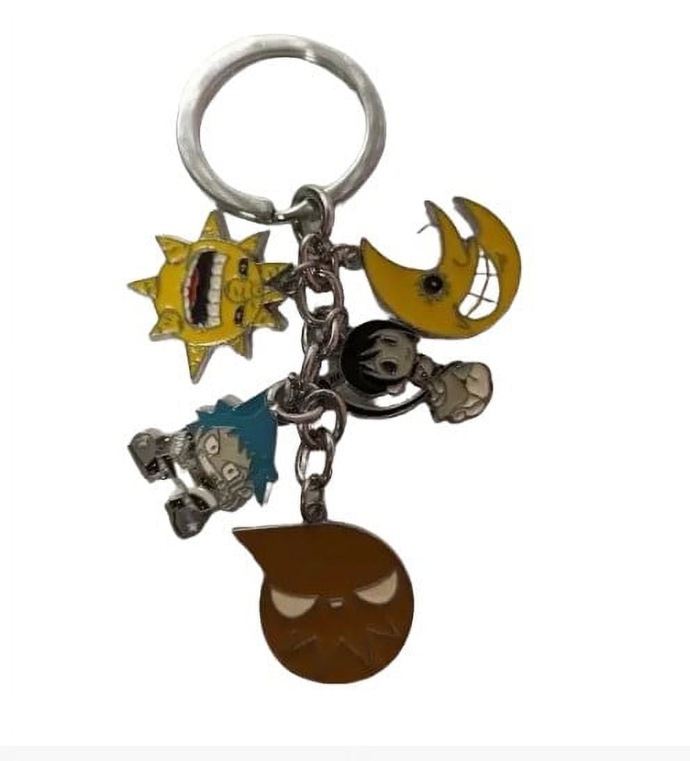 Anime Soul Eater Metal Charm Keychain Keyring Accessories Merch Key ...