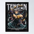 Anime Sound Hashira Dual Blades Weapon Master Action Graphic Wall Art ...