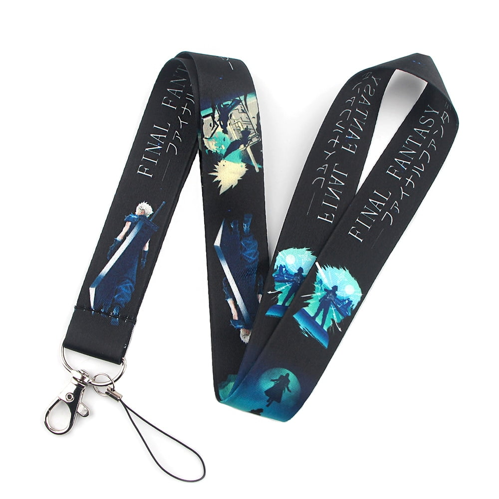 Anime Source Final Fantasy VII Cloud Sephiroth Anime Video Game Lanyard ...