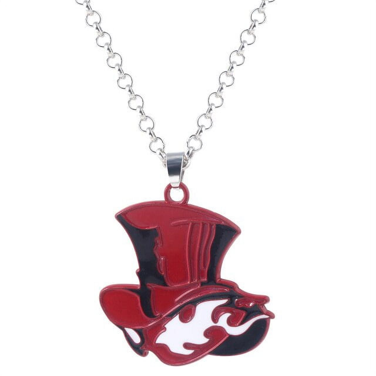 Anime Source Persona 5 Phantom Thieves Red Hat Video Game Necklace ...
