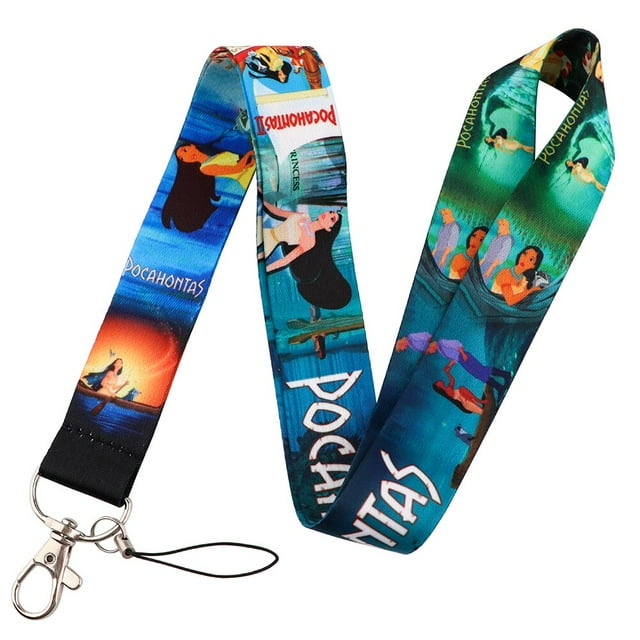 Anime Source Pocahontas Princess Animated Cartoon Character Lanyard ...