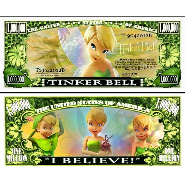 Anime Source Tinker Bell Think Fairy Peter Pan Character Commemorative ...