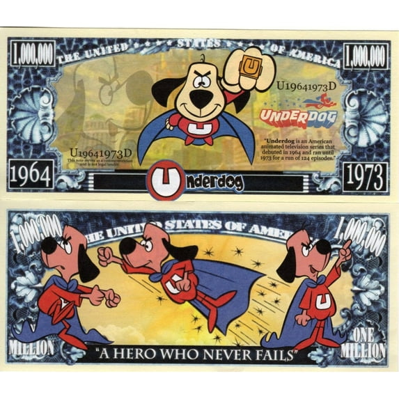 Anime Source Underdog Classic Cartoon Series Commemorative Novelty ...