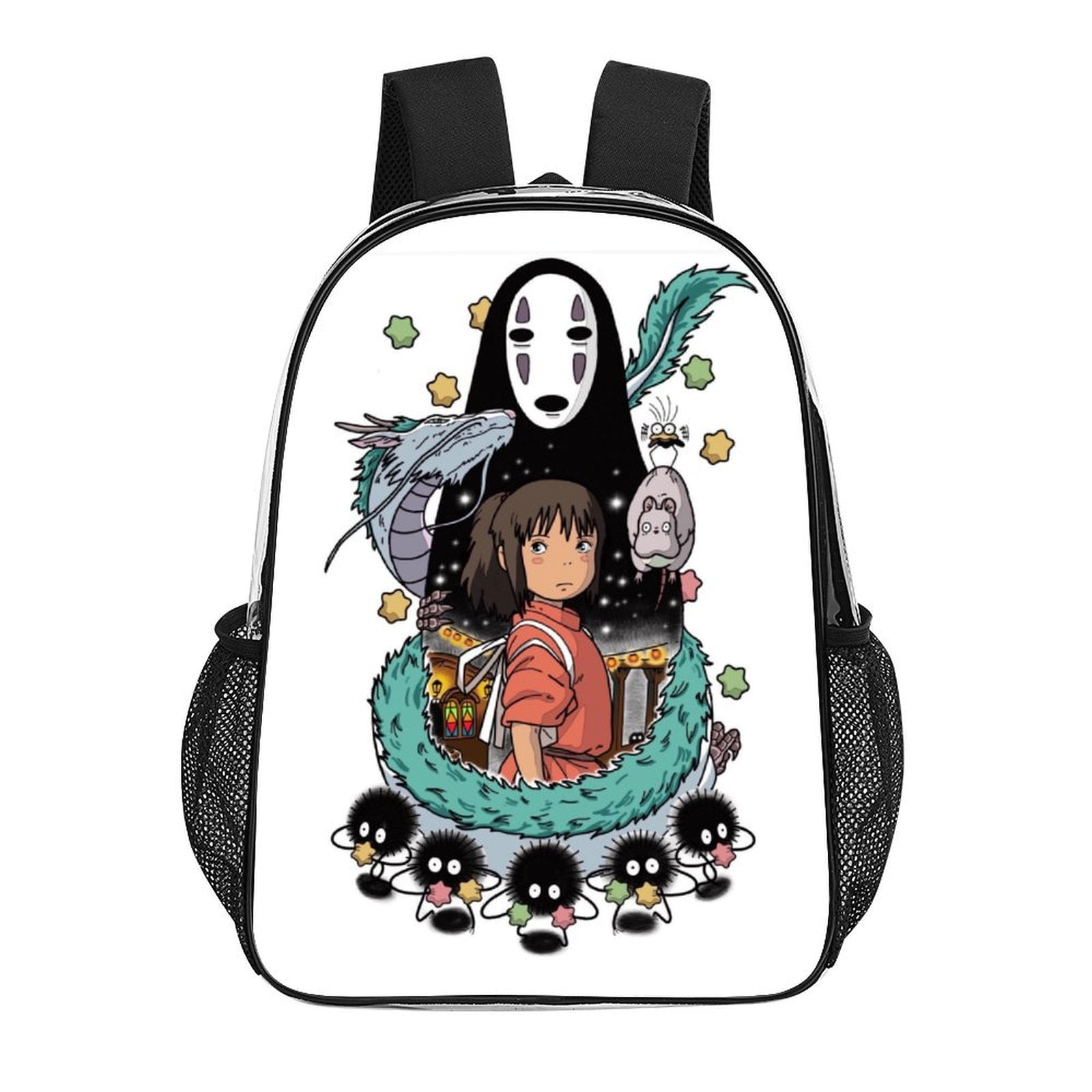 Anime Sp-irit-ed Aw-ay 17-inch Transparent Bag, Made of PVC Material ...