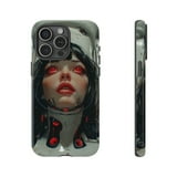 Anime Space Suit Girl Futuristic Android Artwork Phone Case for 11 12 ...