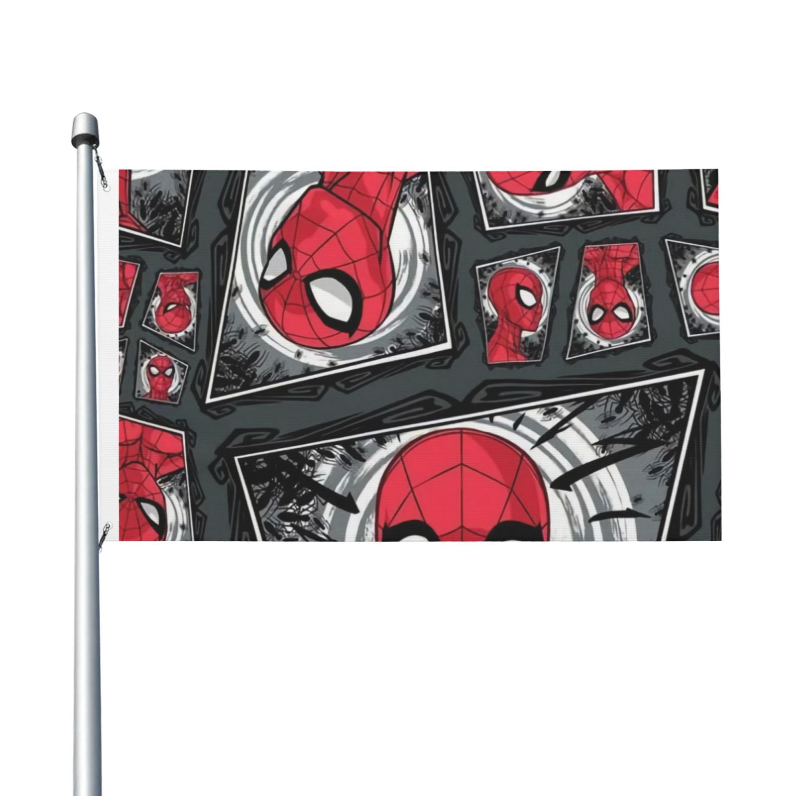 Anime Spider-Man 3x5ft Face Flag Fade Proof Holiday Fall Flag Outdoor ...