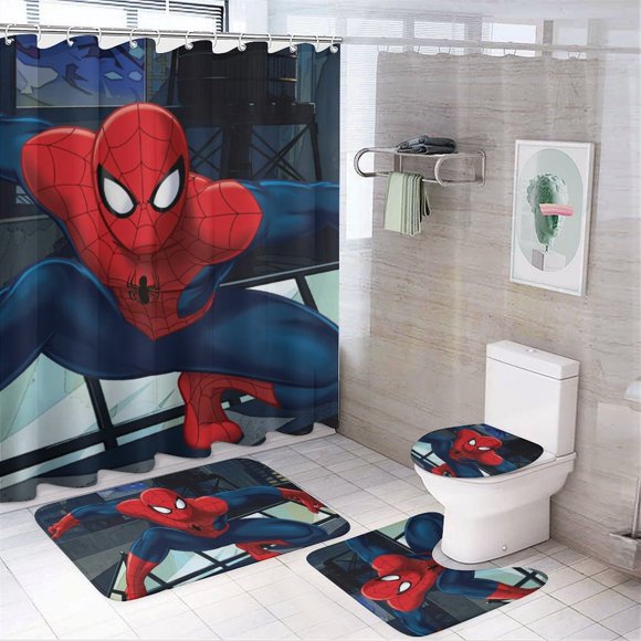 Spiderman Shower Curtain