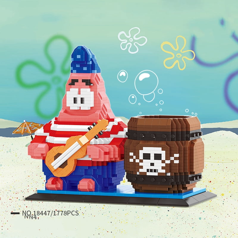 Anime SpongeBob SquarePants Micro particles Block City Patrick Star ...