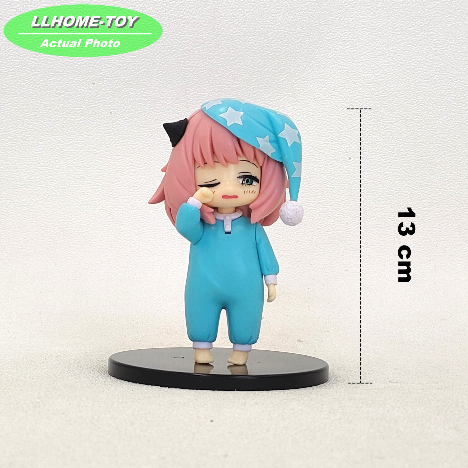 Anime Spy Anya Forger nightwear tired cute Girl Figure Staute Toy Gift ...