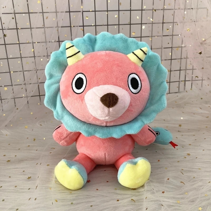 Anime Spy×Family Anya Forger 20cm Lion Doll Chimera Pink Green Plush ...