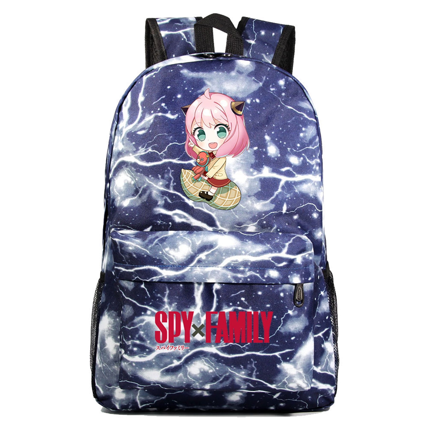 Anime Spy Family Canvas Backpack Water Resistant Graphic Bookbag Large ...