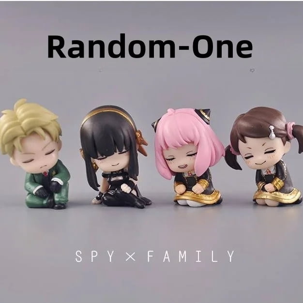 Anime SpyxFamily Figures Cute Loid Forger Statue Kawaii Anya Yor Forger ...