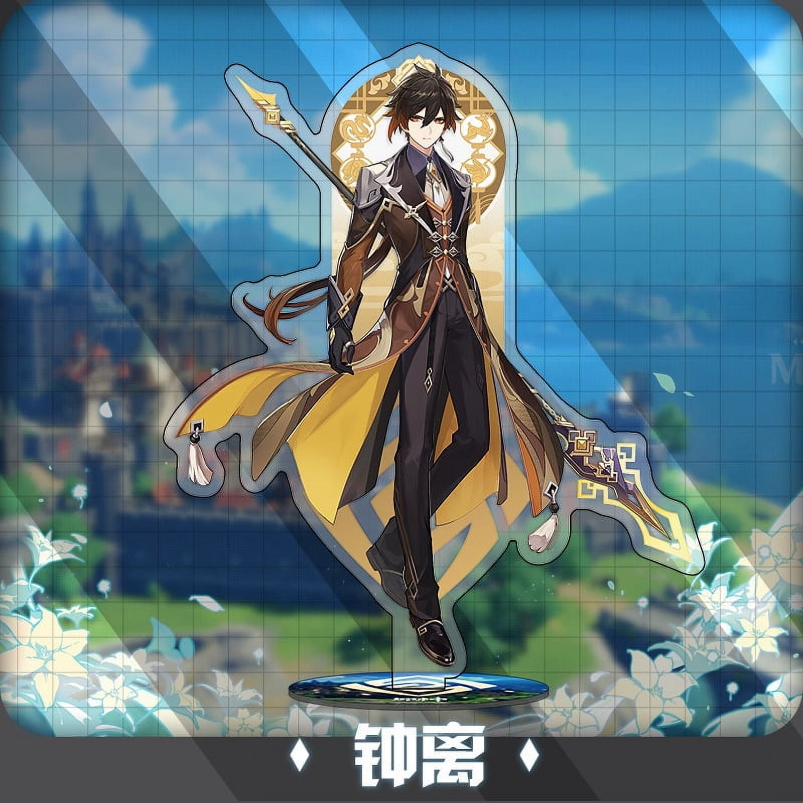 Anime Standing Card Secondary Furina Peripheral Game Standing Card ...