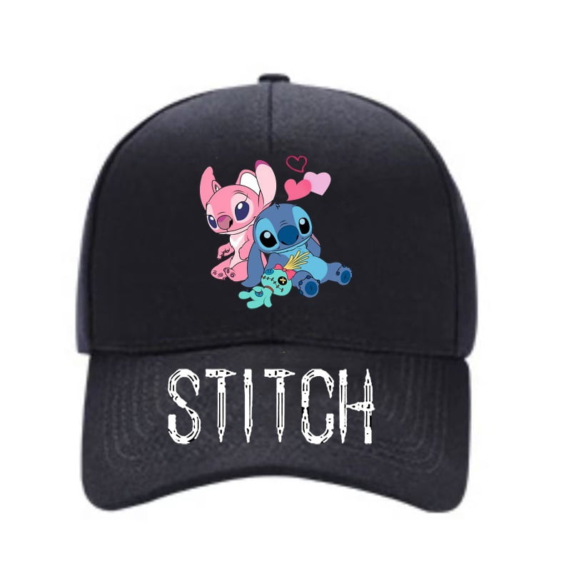 Anime Stitch Baseball Cap Casual Breathable Mesh Cap Adjustable Cap Hat ...
