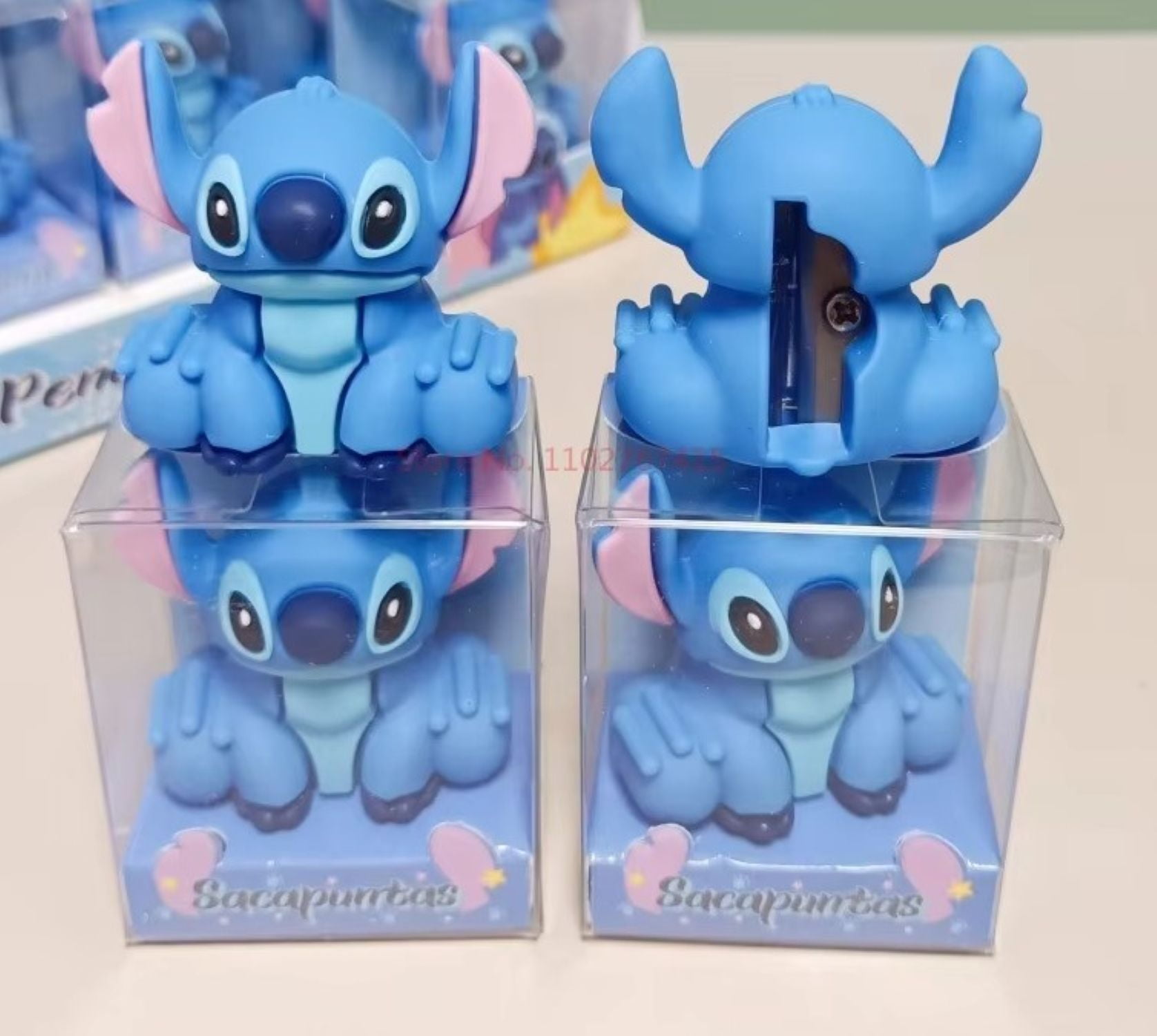 Anime Stitch figure Party Favors Mini Figure Pencil Sharpener ...