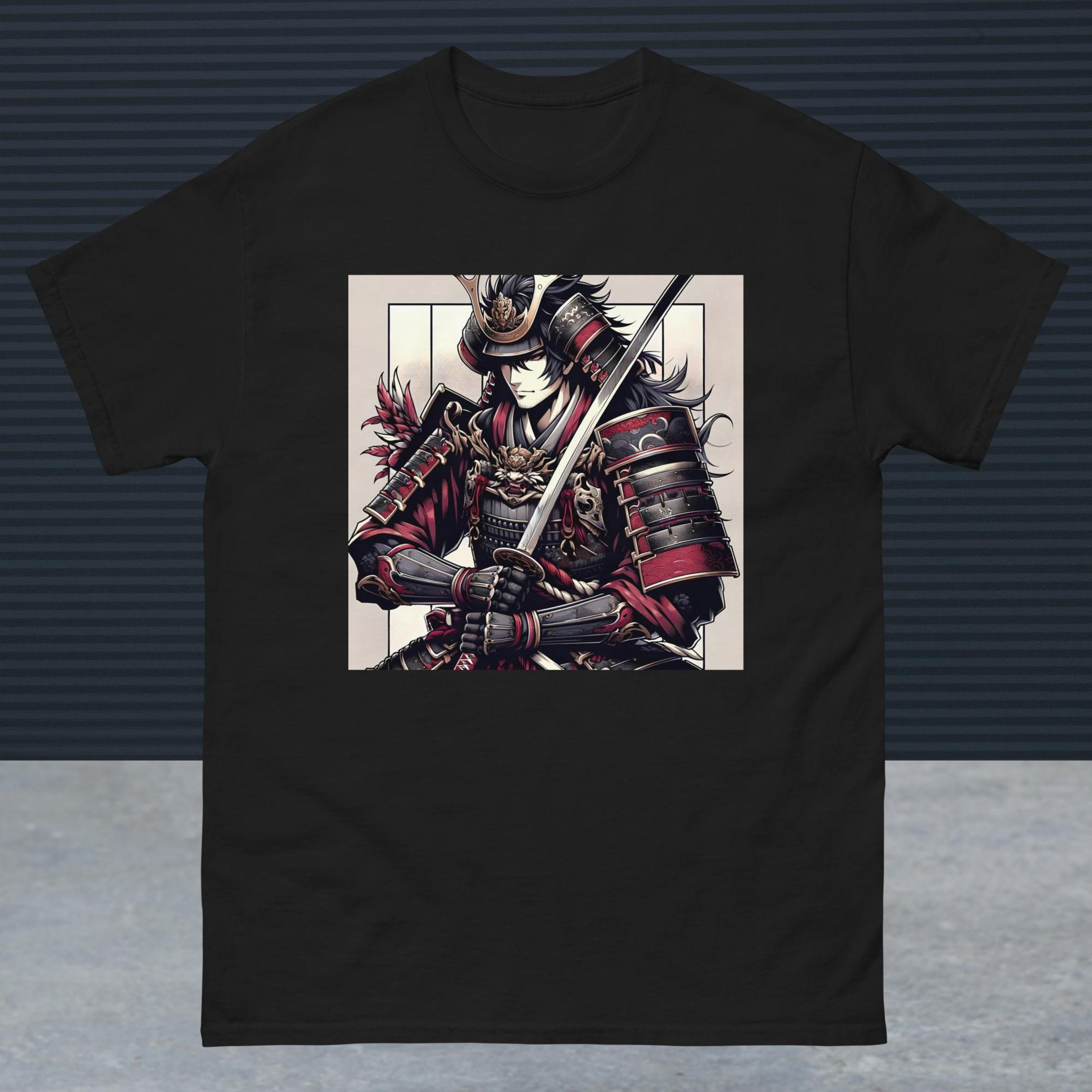 Anime Style Samurai Warrior Shirt - Walmart.com