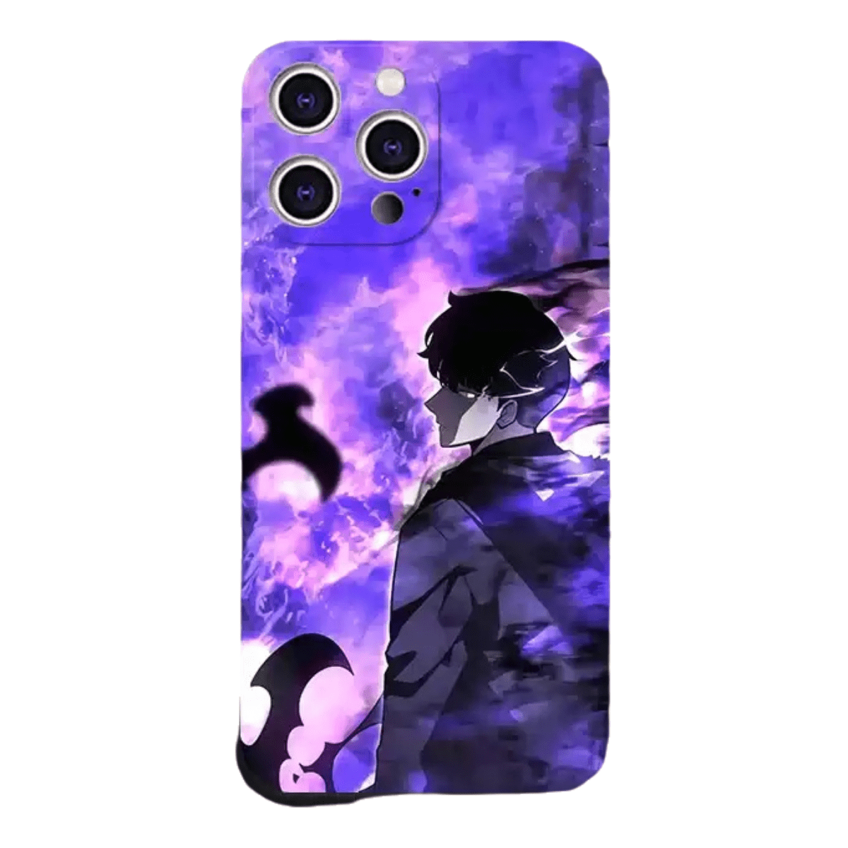 Anime Sung Jin woo iPhone Case Solo Leveling Compatible with iPhone 16 ...