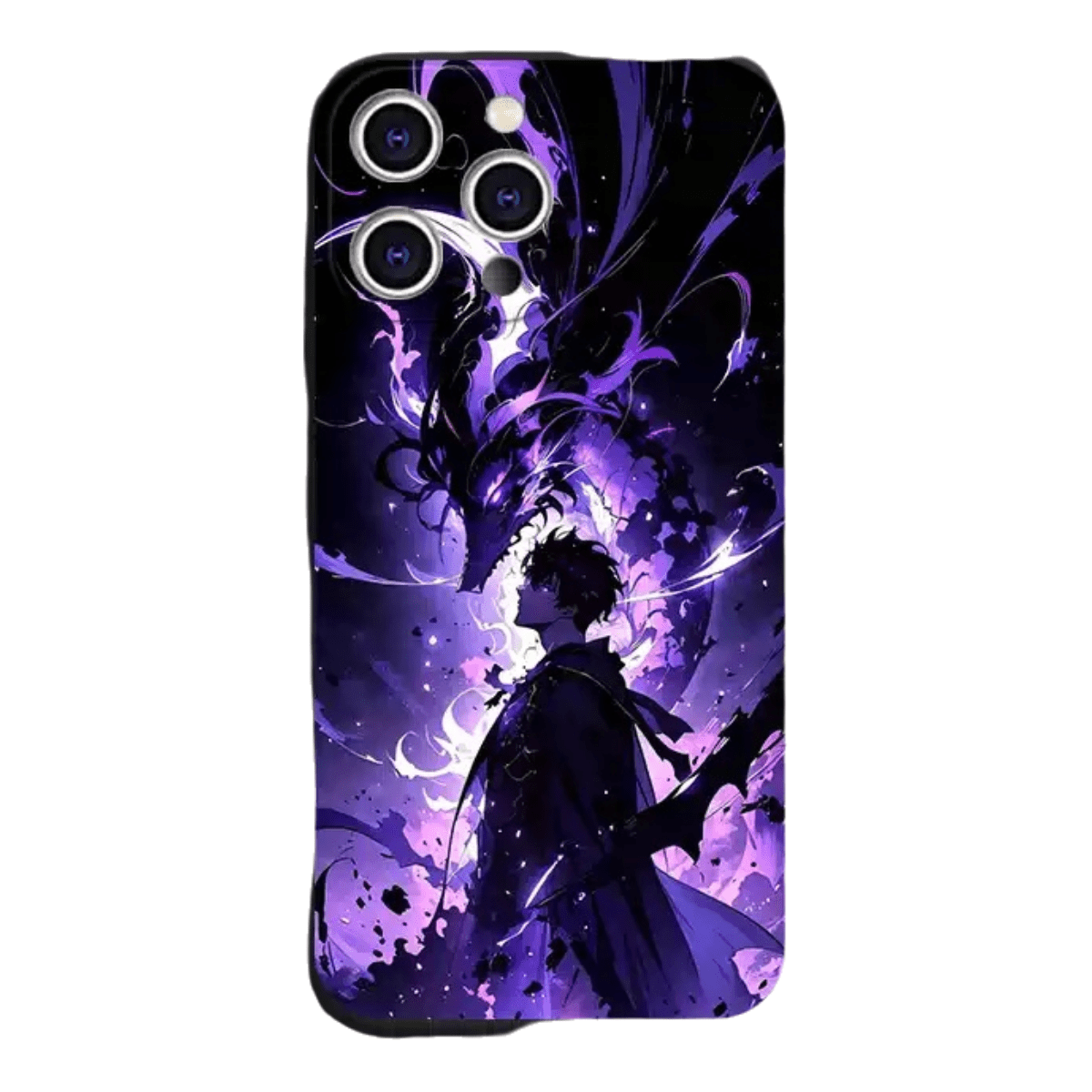 Anime Sung Jin woo iPhone Case Solo Leveling Compatible with iPhone 16 ...