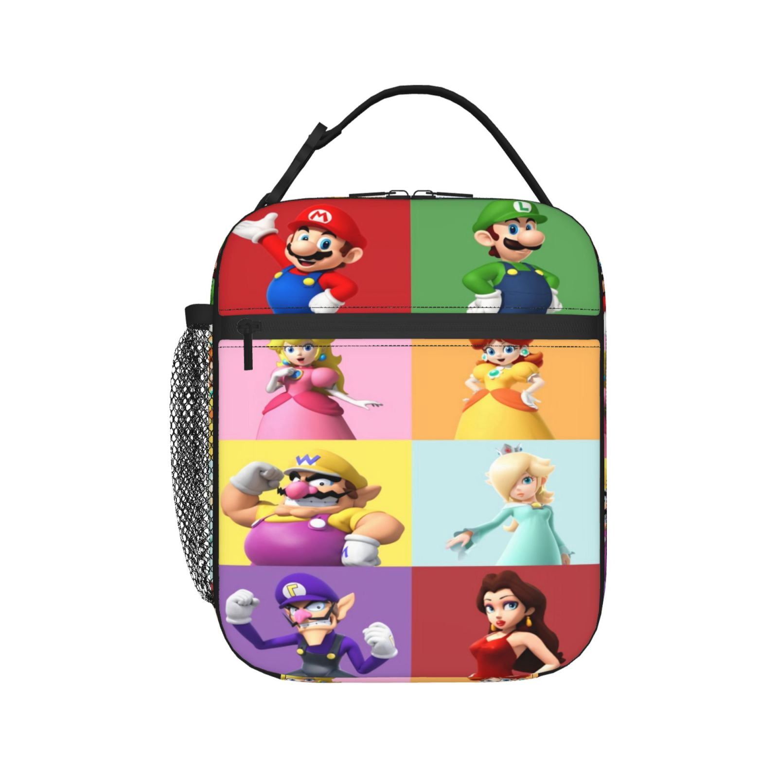 Anime Super Mario Lunch Box for Women Men,Lunch Bag,Reusable Insulated ...