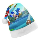 Anime Super-Mario Santa Hat for Kids,Christmas Hat,Xmas Hat,Unisex ...