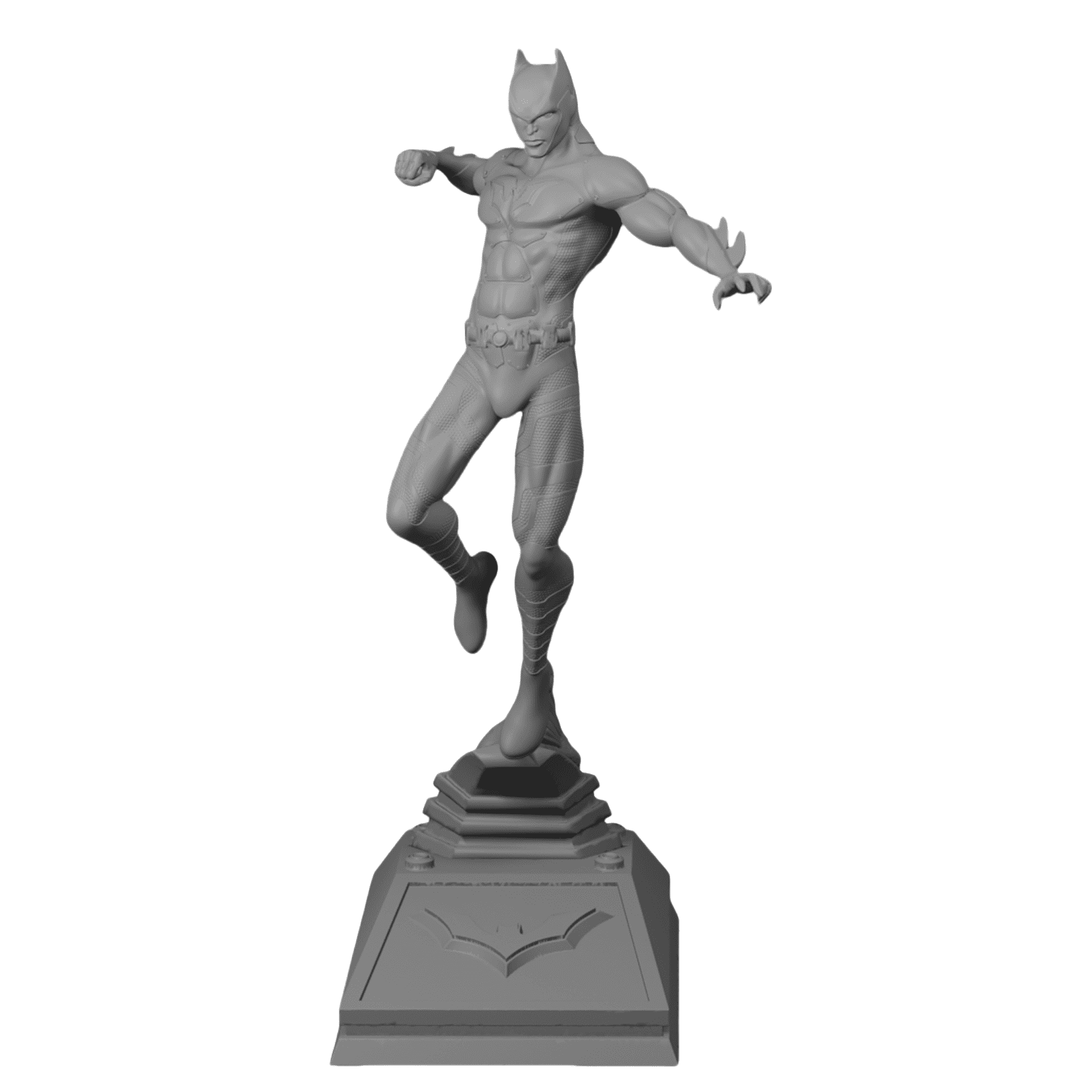 Anime Superhero Bat Beyond Fight Resin 3D Print GK Figure DIY Model ...