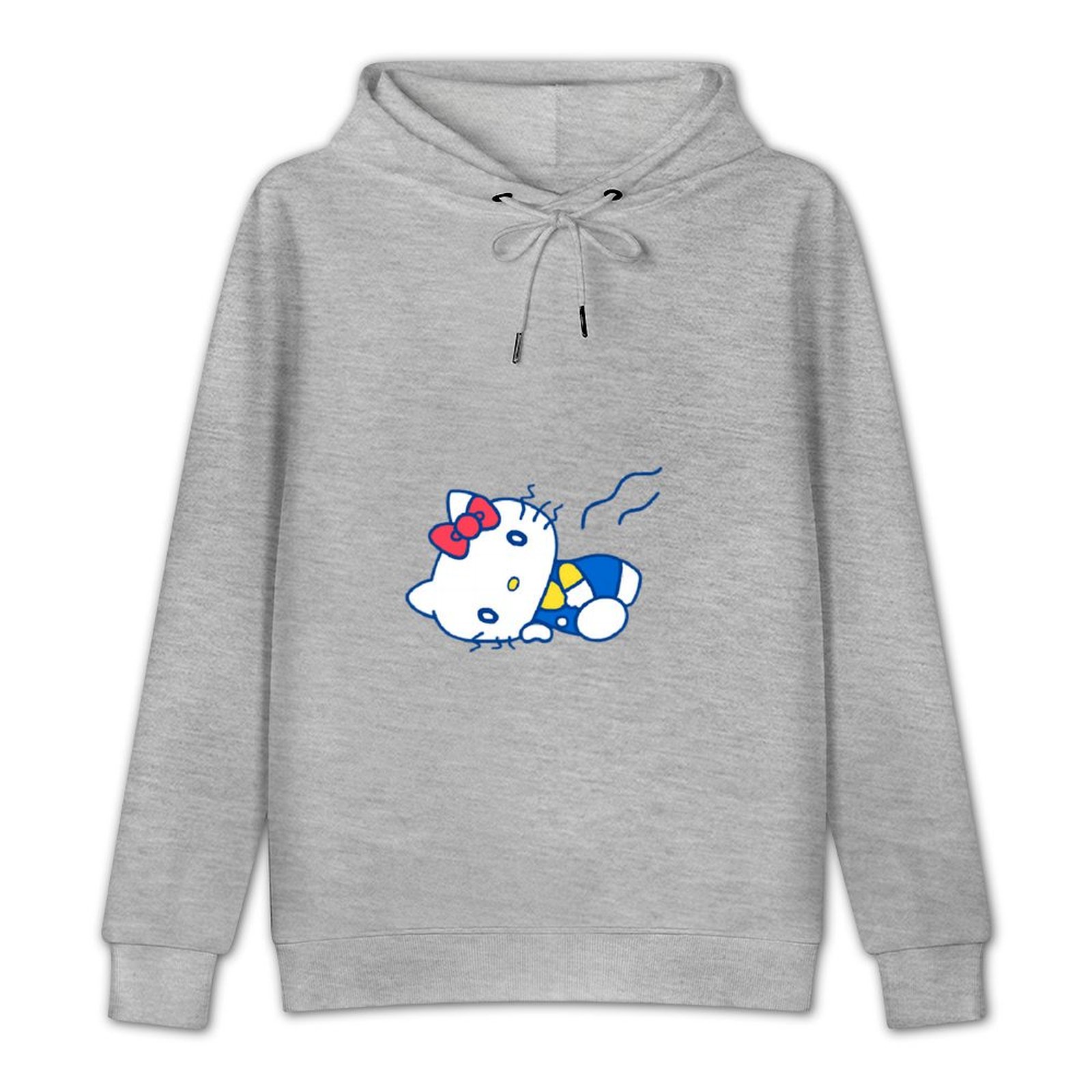 Anime Sweatshirt Hello Kitty Hoodie Unisex Long Sleeve Women's Sweater ...