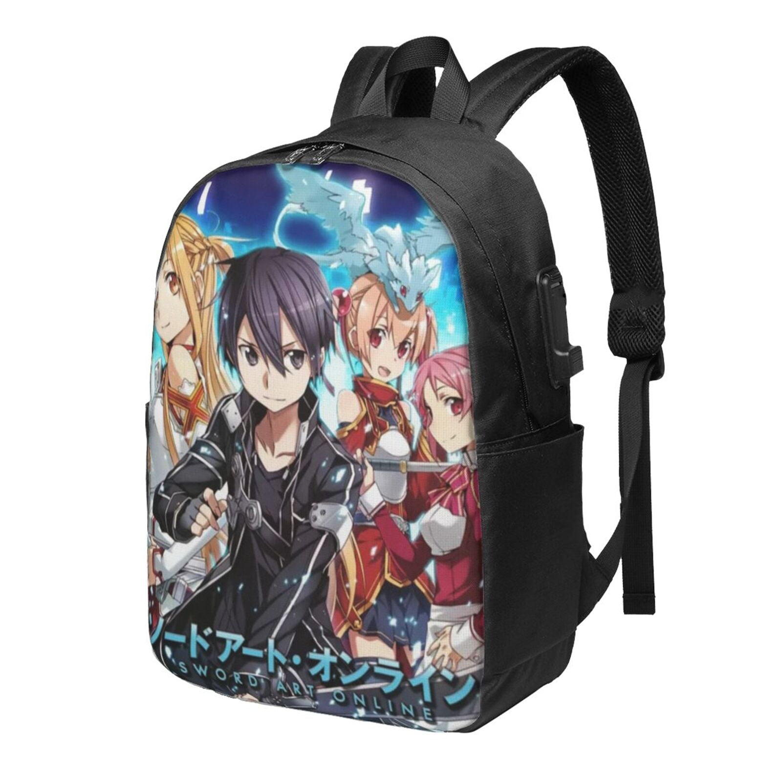 Anime Sword Art Online Backpack Lightweight Shoulders Daypack School ...