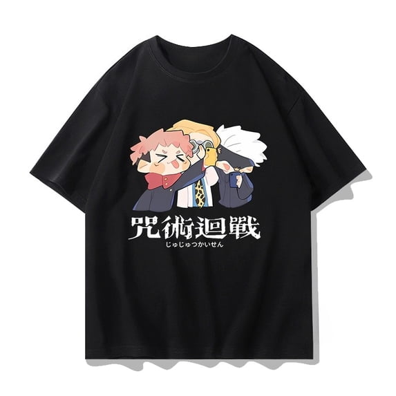 Anime T Shirt Jujutsu Kaisen ‌ Itadori Yuji ‌ Unisex Men Women Tee ...