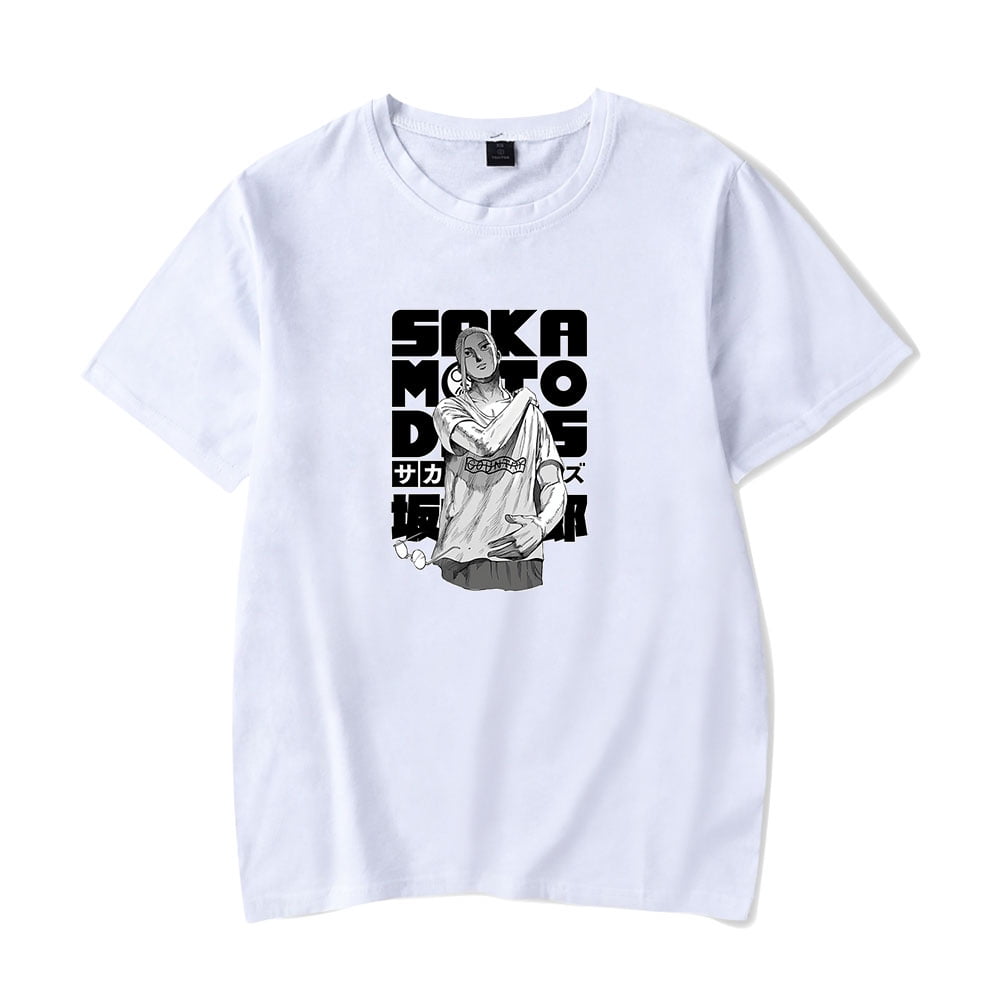 Anime T-Shirt Sakamoto Days Merch Casual Short Sleeved T Shirt Unisex ...