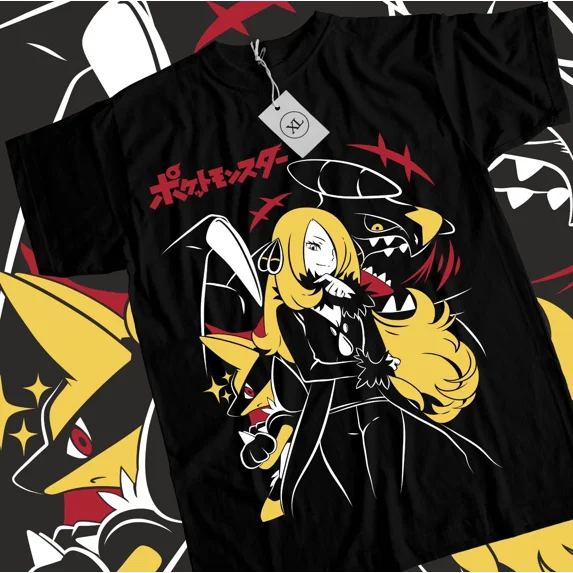 Anime T-shirt Otaku Kawaii Waifu Girl Anime Funny Black Unisex#2 ...