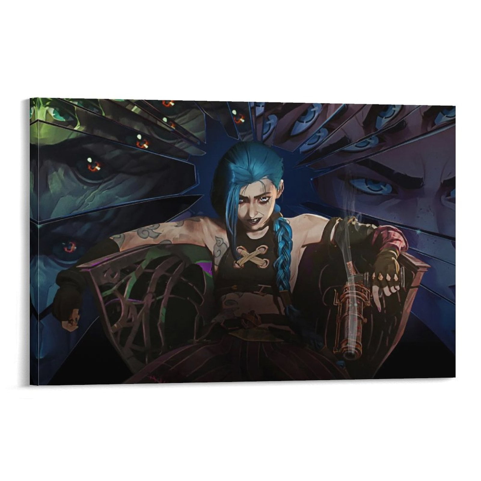 Anime TV Jinx&Vi Cool Posters Canvas Art Poster and Wall Art Picture ...