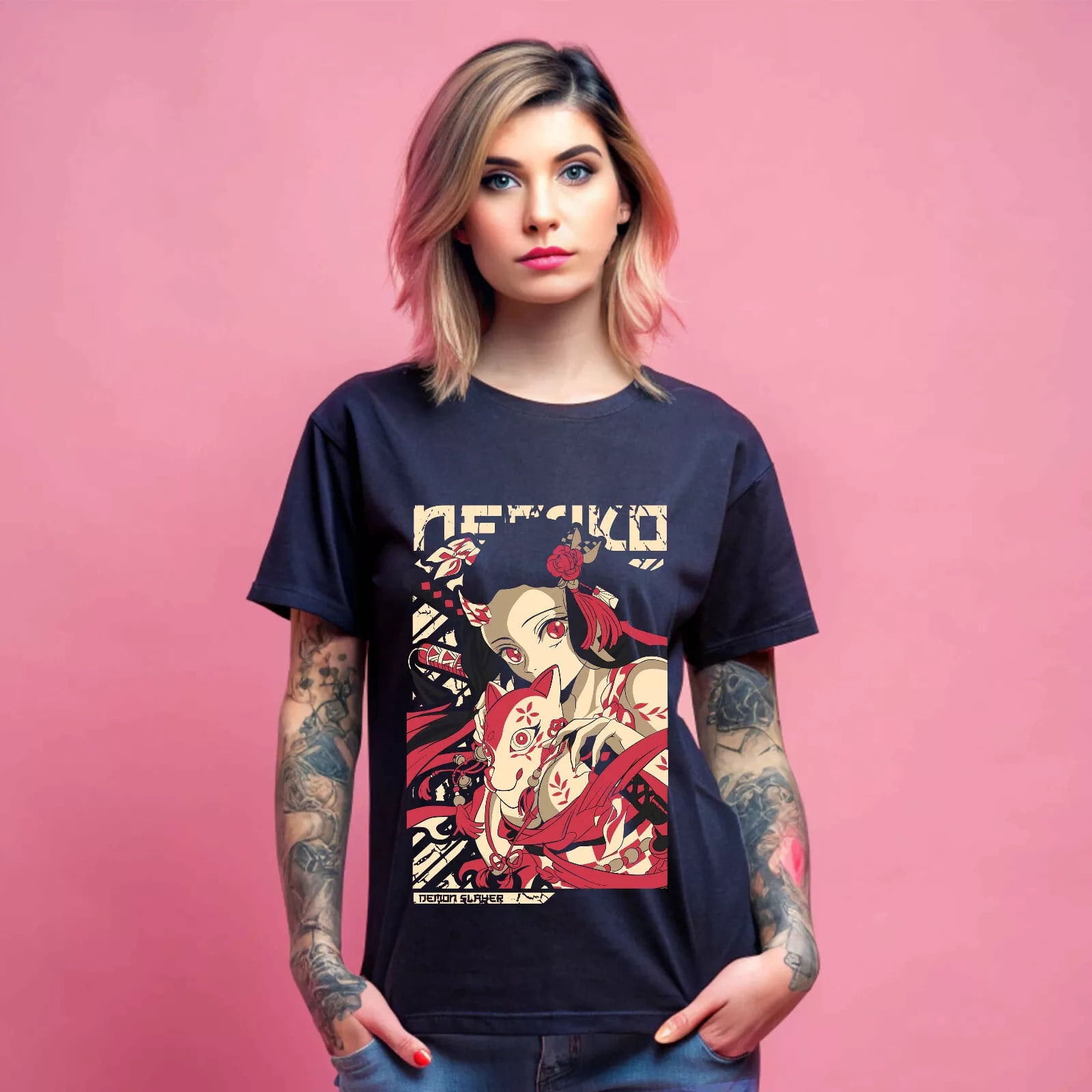 Anime Tanjiro Nezuko Demon Slayer Kimetsu No Yaiba Kamado Siblings T ...