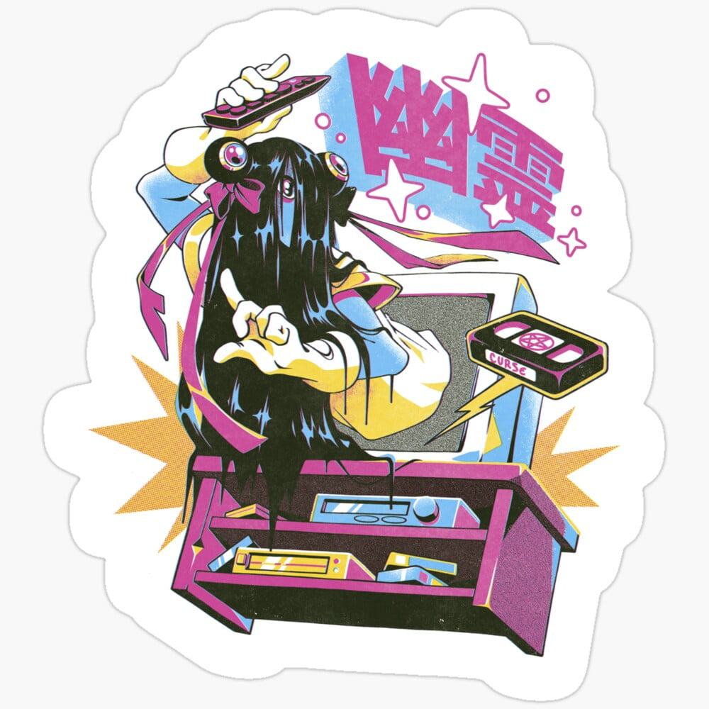 Anime Tape Sticker Phone Decal Water Bottle Stickers Car Decals, Laptop ...