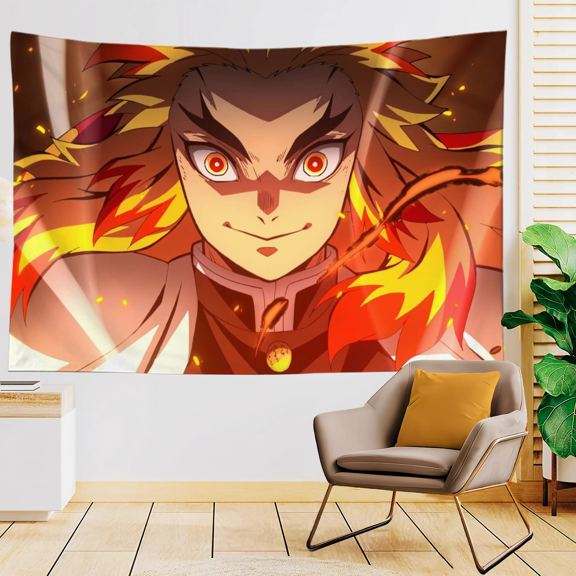 Anime Tapestry Tanjiro Kamado Nezuko Poster Tapestry Novelty Tapestry ...