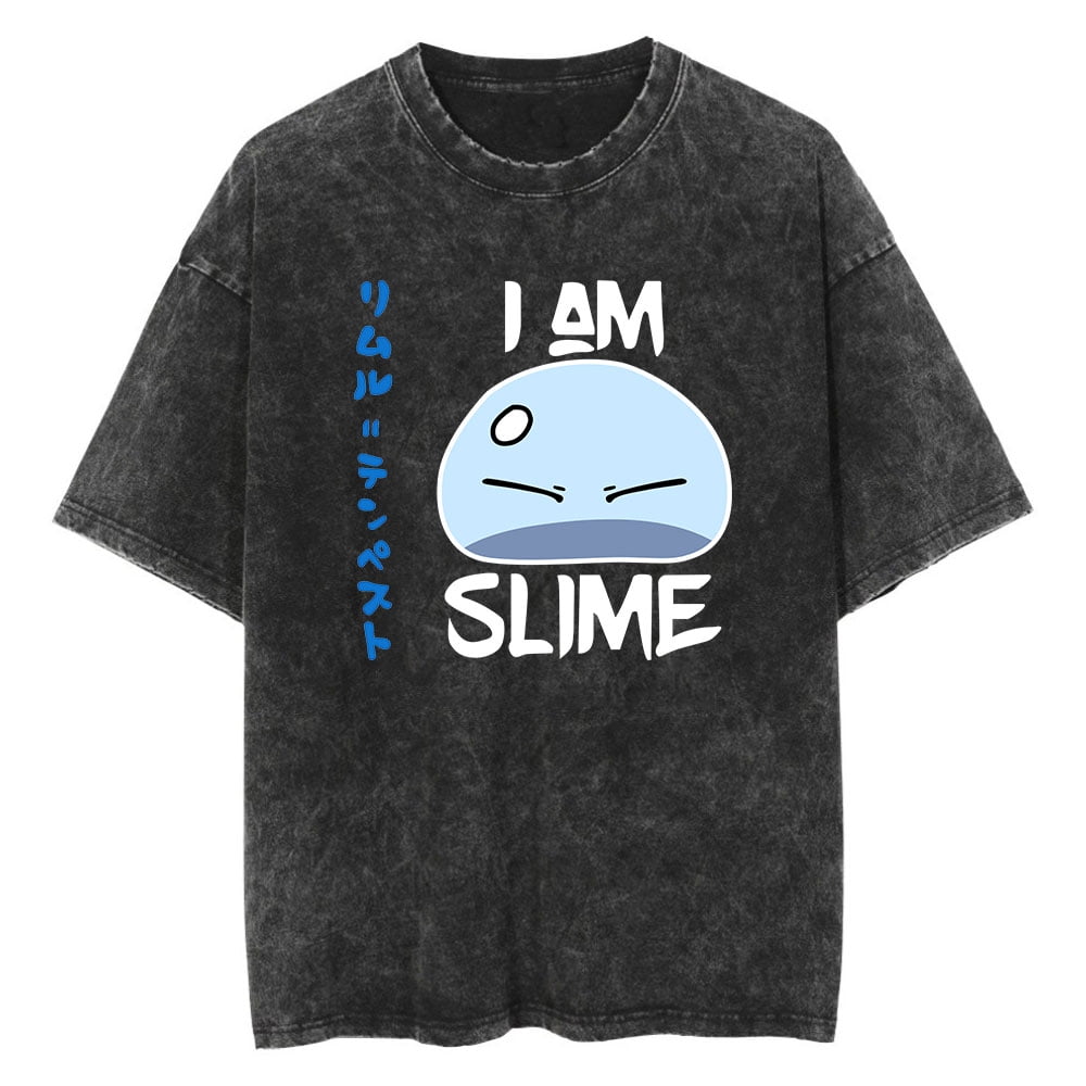 Anime That Time I Got Reincarnated as a Slime Washed Vintage T-Shirt ...