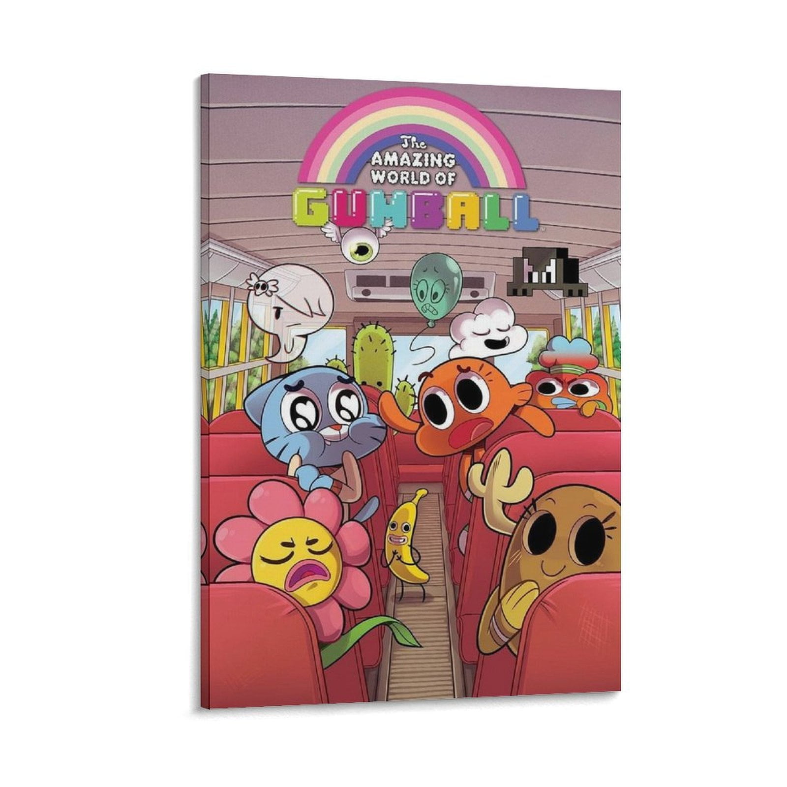 Anime The Amazing World of Gumball TV Series Print Painting On Canvas ...