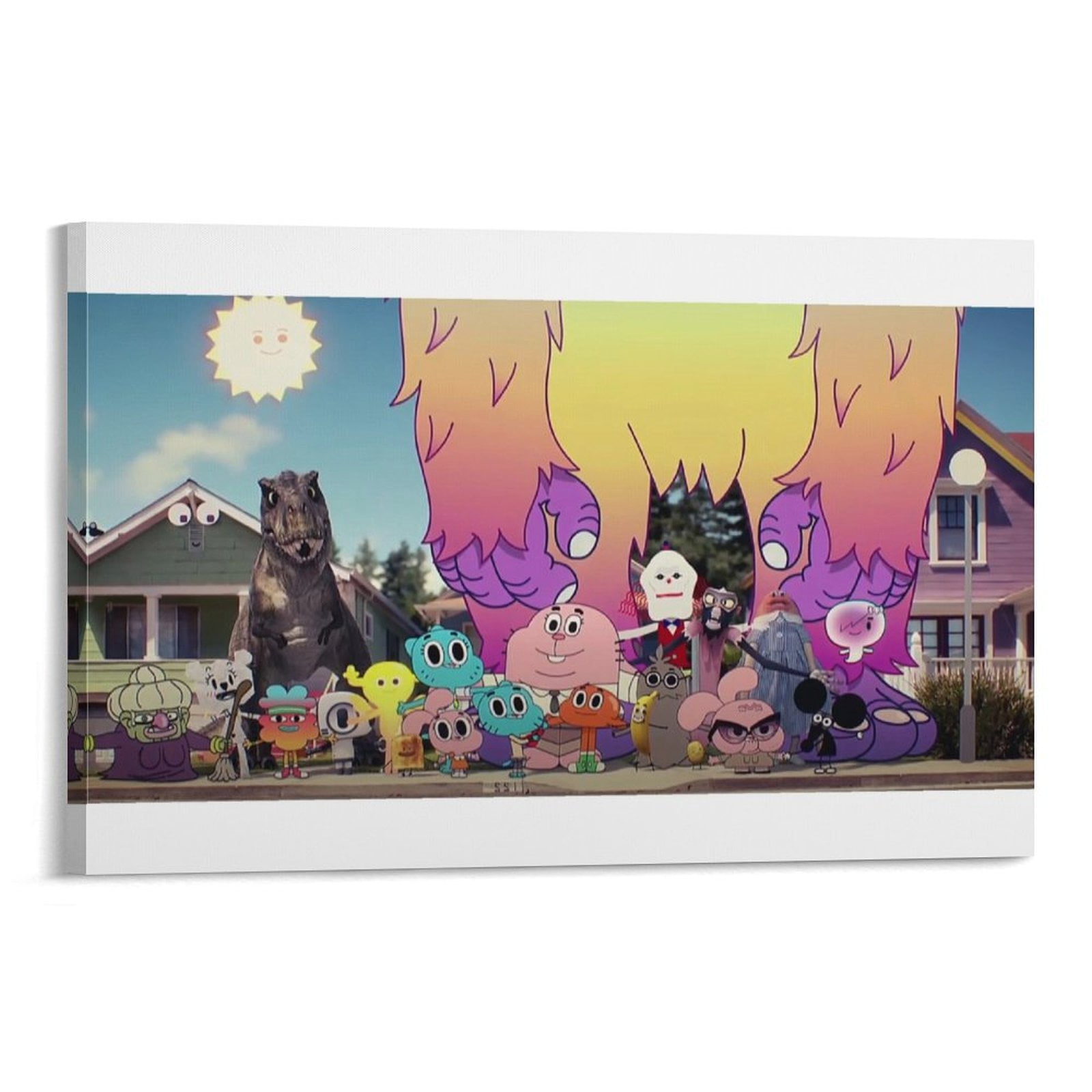 Anime The Amazing World of Gumball Artwork Canvas Poster Wall Art ...