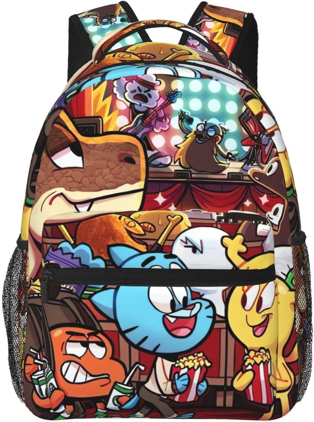 Anime The Amazing World of Gumball Backpack Canvas Funny Couple ...