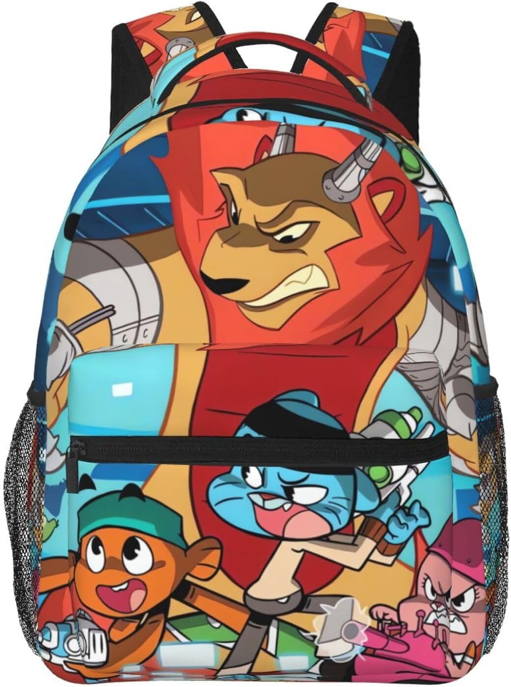 Anime The Amazing World of Gumball Backpack Canvas Funny Couple ...