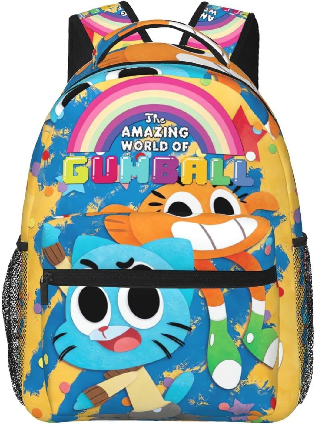 Anime The Amazing World of Gumball Backpack Canvas Funny Couple ...