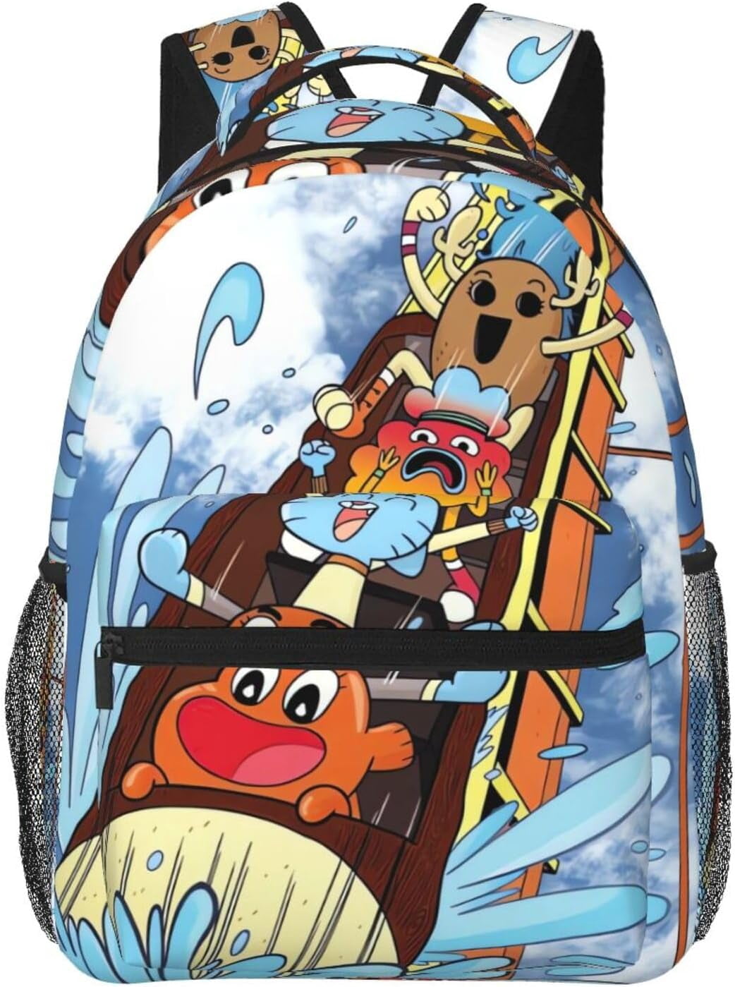 Anime The Amazing World of Gumball Backpack Canvas Funny Couple ...