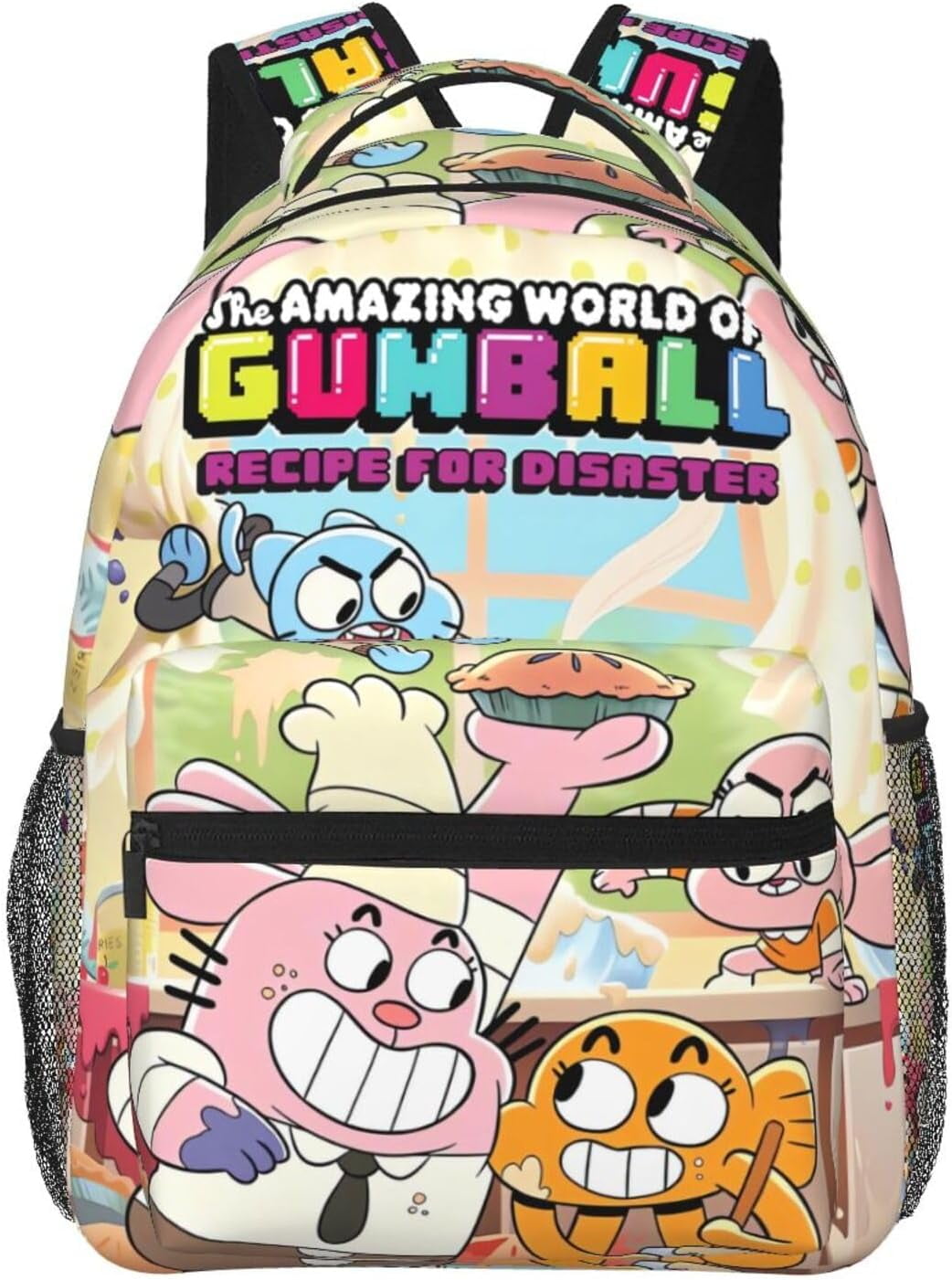 Anime The Amazing World of Gumball Backpack Canvas Funny Couple ...
