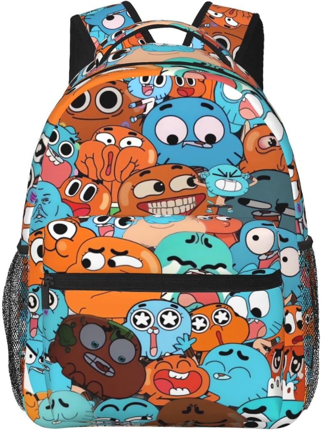 Anime The Amazing World of Gumball Backpack Canvas Funny Couple ...