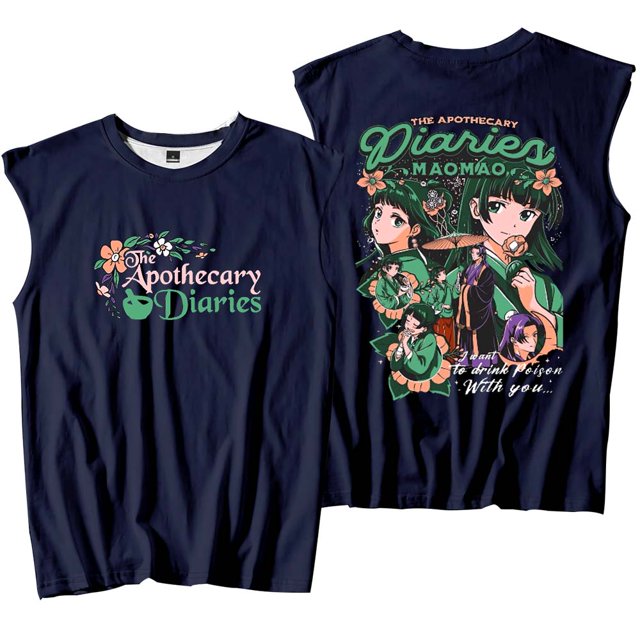 Anime The Apothecary Diaries Maomao Merch Tank Tops Sleeveless Sport ...