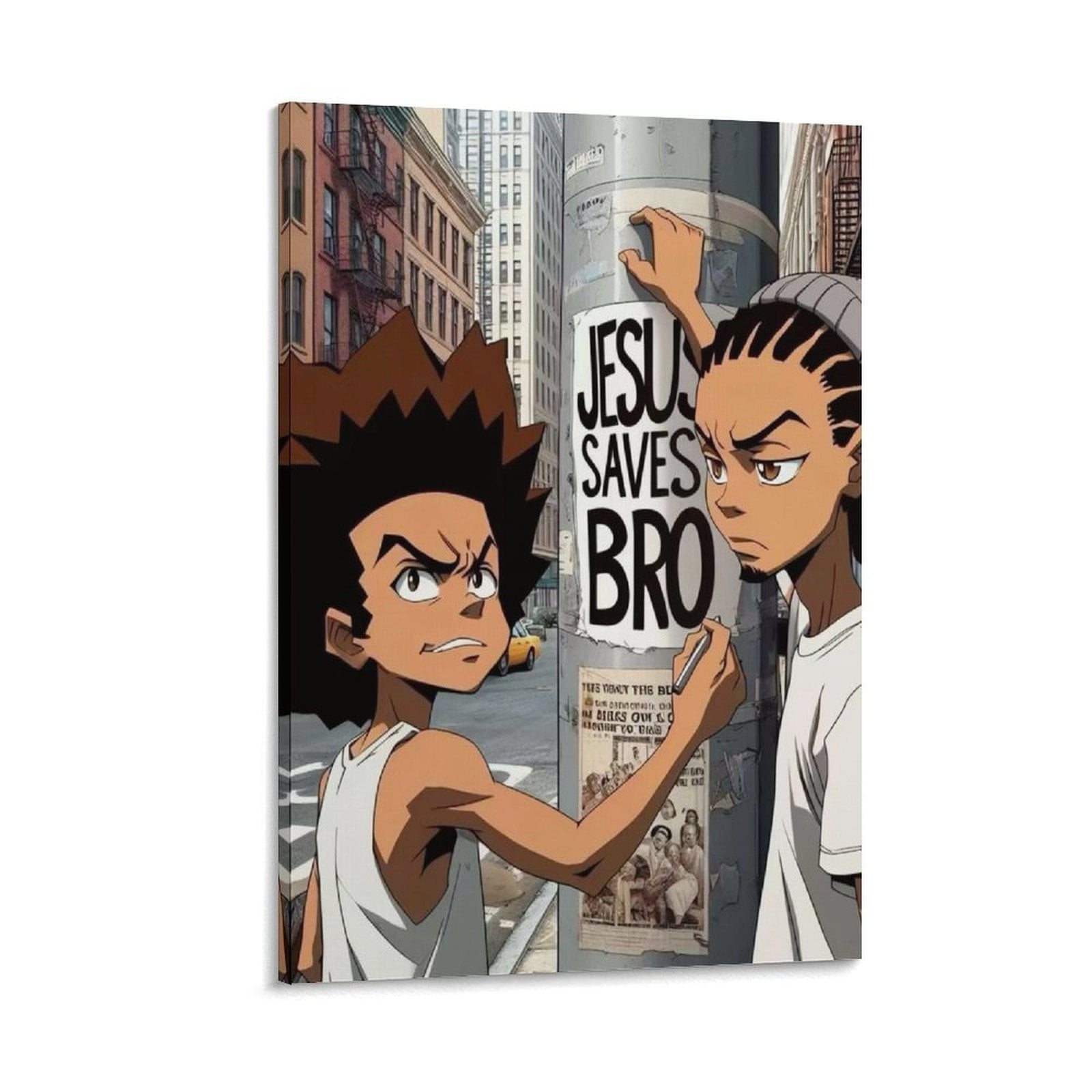 Anime The Boondocks Poster Print 2 (5) Room Aesthetic Poster Print Art ...