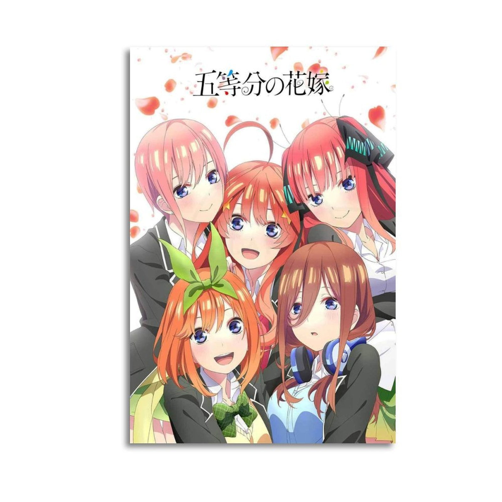 Anime The Quintessential Quintuplets Posters for Bedroom Living Room ...